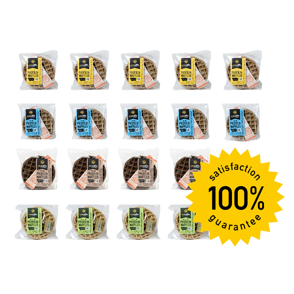 Protein Waffles To Go (18x 2-packs) – Unwaffle