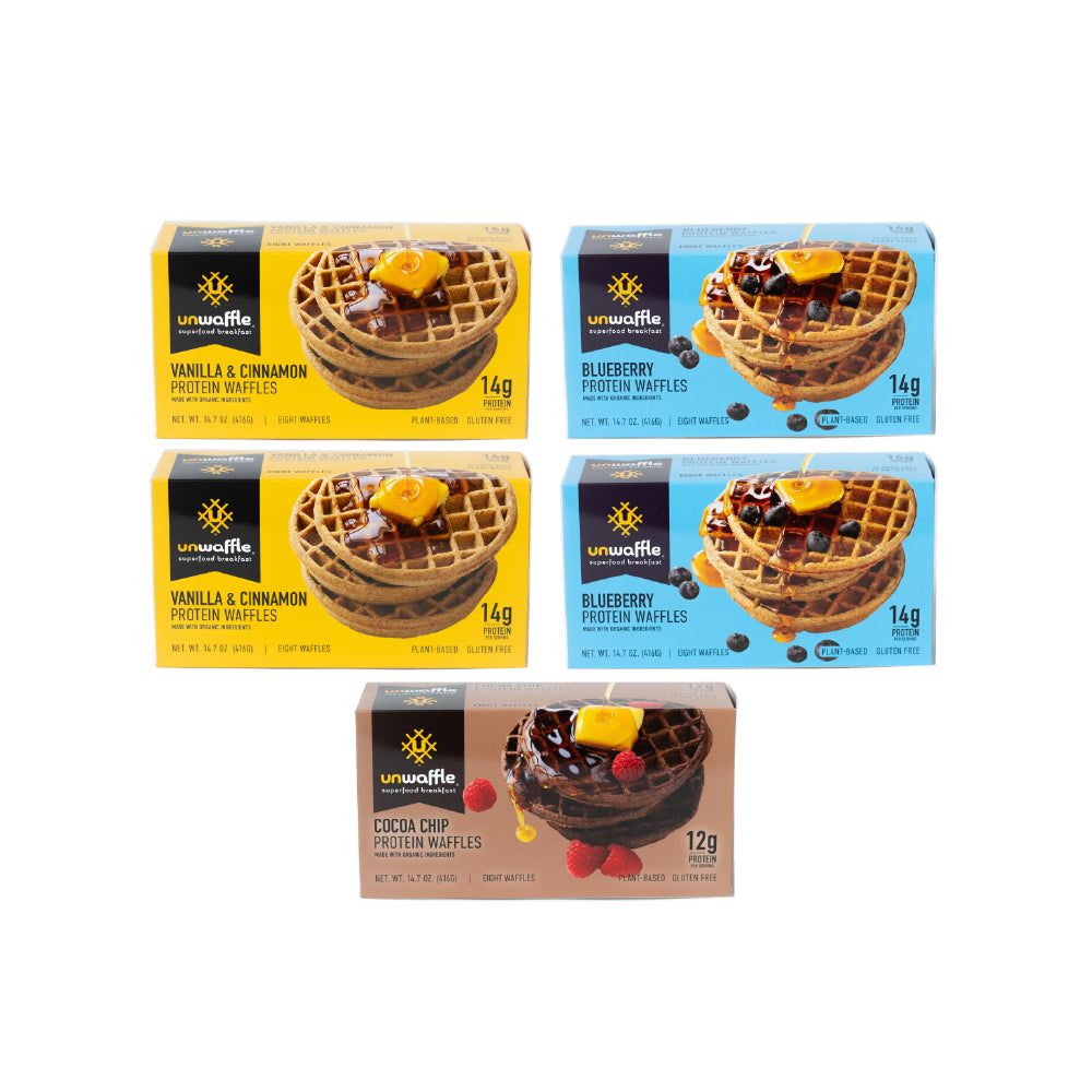 Toaster Waffles (5x 8-packs) – Unwaffle